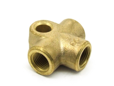 T-piece brake fluid distributor 3-way for Porsche 356 1.1-1.6,2.0-3.3,1 ...