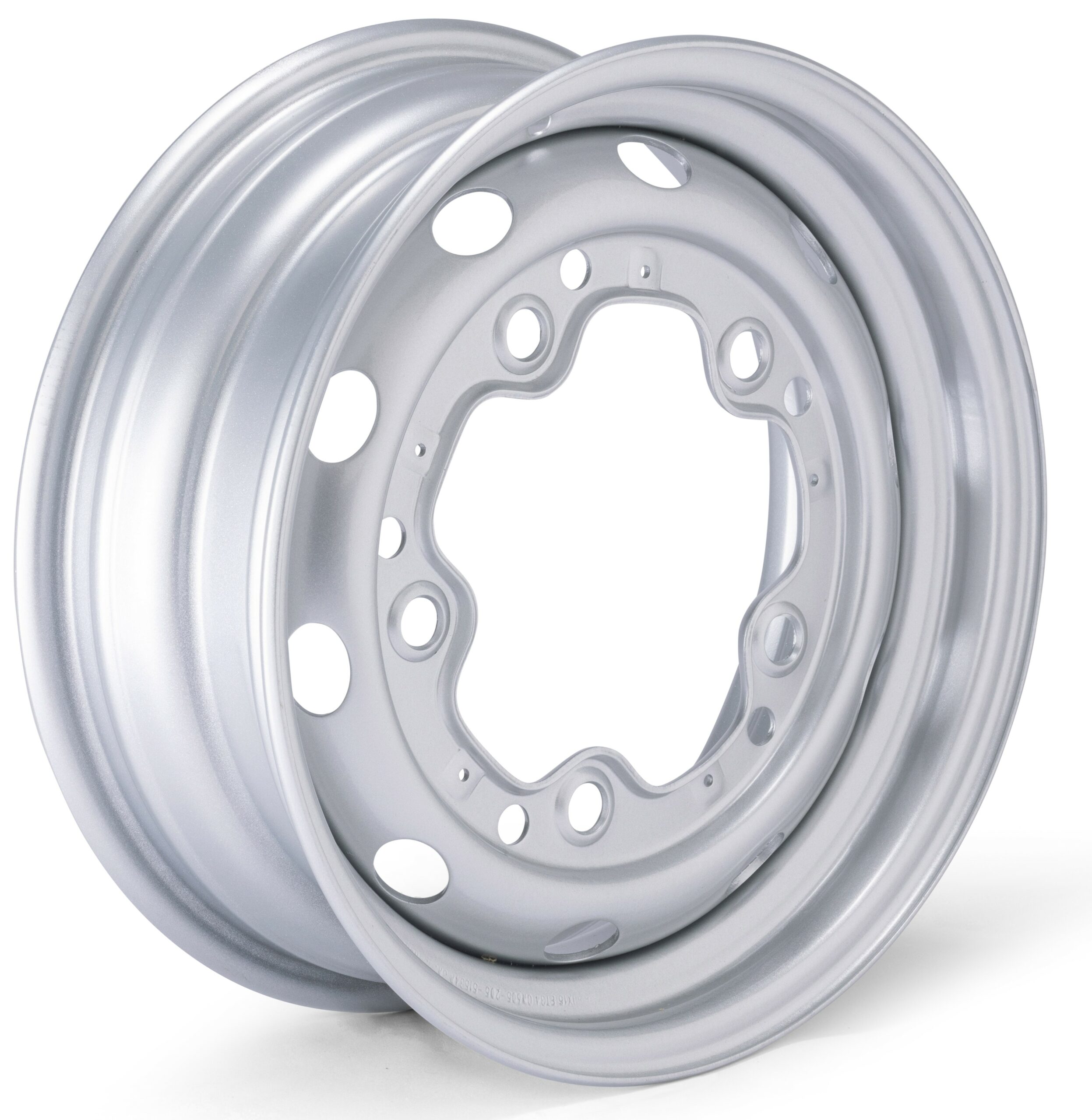 5 Loch Felge VW Käfer 4.5x15 ET 25 ABE Männerlochkreis vergl ...