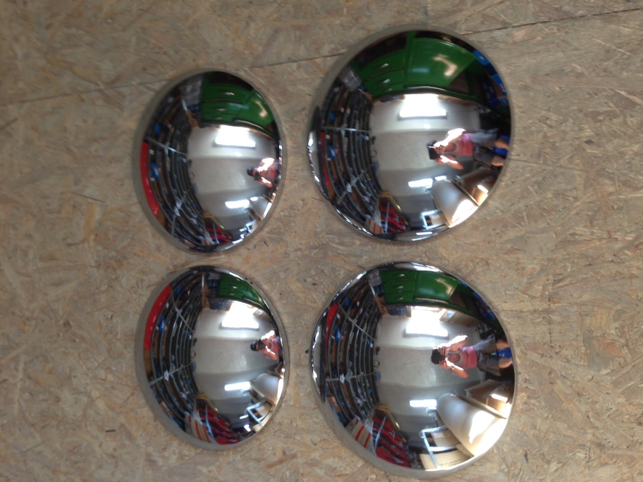 Wirklichkeit Umfang 945 vw käfer radkappen chrom Mikro verhungert Metzger