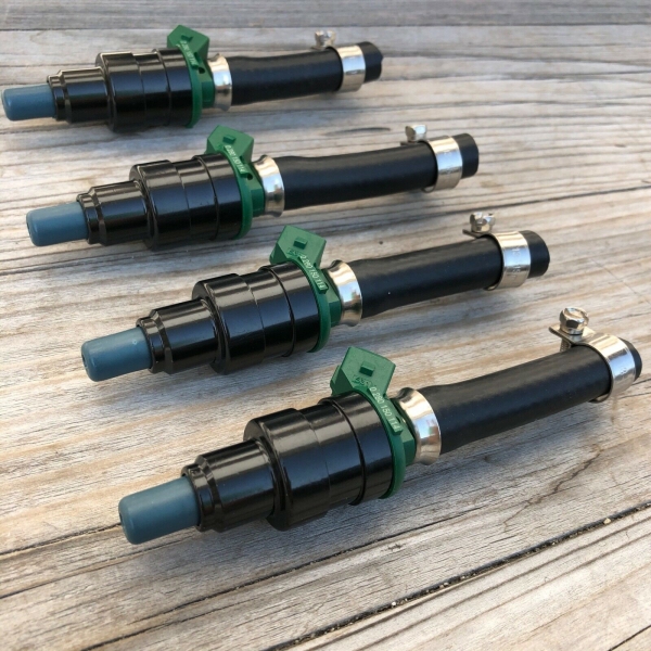 4 x Einspritzdüse wie Bosch 0280150009 022906031A für Einspritzanlage ...