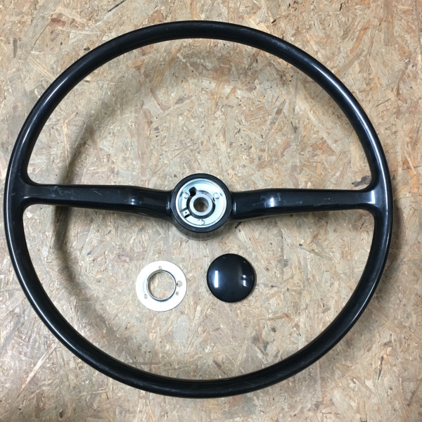 VW Bus T2 T2a T2ab T2b Lenkrad VW Bus T2 8.67-7.74 schwarzes Lenkrad ...